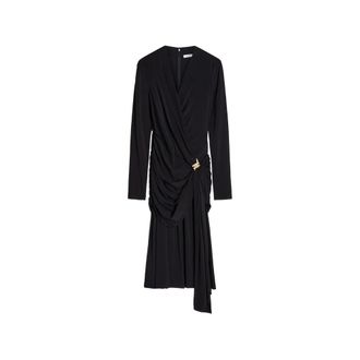 Ferragamo Dress With Gathered Waist