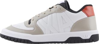 A|X Armani Exchange Herren Duck Sneaker, Rope+Offwhite, 42 EU
