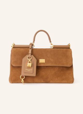 Dolce & Gabbana Handtasche My Sicily Medium braun