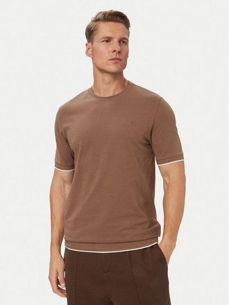 Guess T-Shirt Z6YI23 K5025 Braun Regular Fit