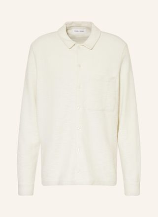 Sams&oslash;e & Sams&oslash;e Sams&oslash;e Sams&oslash;e Boucl&eacute;-Overshirt Sakore weiss
