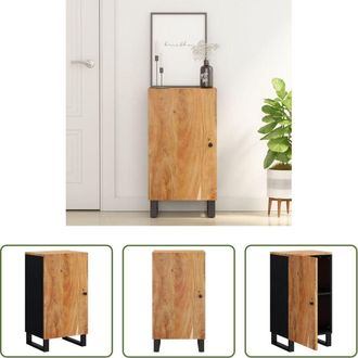 vidaXL vidaXL Akazienholz Schrank - Sideboard mit T&uuml;r 40x31x75 cm Massivholz Akazie