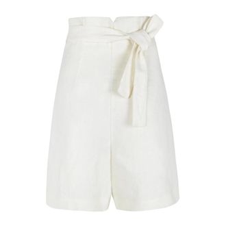 Cortana High Waist Short Hosen - - Shorts - Damen - Wei&szlig; - S
