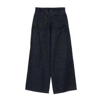 Dries Van Noten Homme, Pantalons, Bleu, Taille: L Wide Pantalons