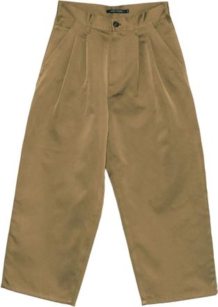 Sofie D'Hoore Polke Hose mit Falten - Braun