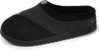 Isotoner Chaussons pantoufles Mules homme polaire, chauds, semelle confort, 44 EU, dégradé gris