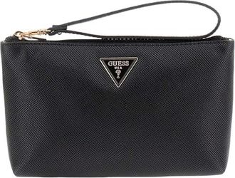 Guess sac daccessoires Laurel II Wristlet Pouch Black noir
