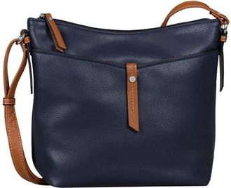 Tom Tailor Tom Tailor Acc Novara, Sacs bandoulière femme, Bleu (Dunkelblau), 28x25x8.5 cm (W x H L)