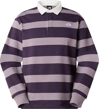 The North Face Homme, Sport, Violet, Taille: S Polo Rugby SweaT-shirt
