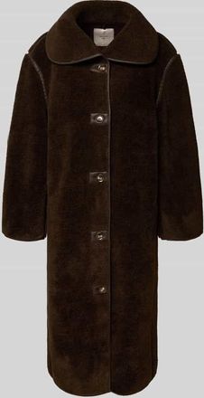 Neo Noir Mantel aus Teddyfell Modell Carmen