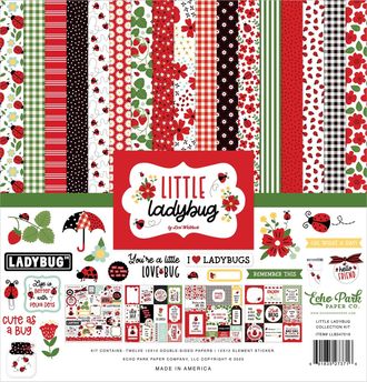 Echo Park Paper Echo Park Collection Kit 12X12-Little Ladybug