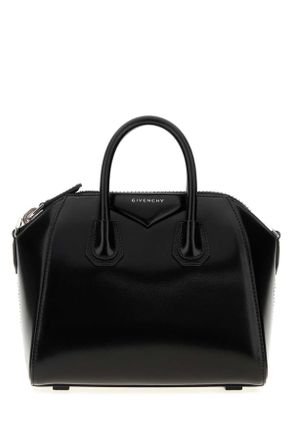 Givenchy Leather Top Handle Bag - Black