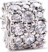 Pandora Pandora Timeless Charm en argent sterling avec zircones cubiques transparentes