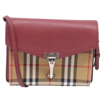 Burberry Pre-owned Derby House Check Small Macken Crossbody Bag - - Pre-owned - Damen - Mehrfarbig - ONE SIZE