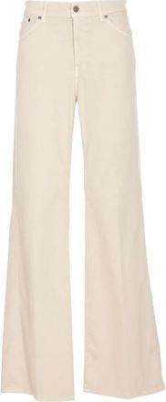 Dondup Femme, Jeans, Beige, Taille: W28 Pantalon Denim Beige Amber