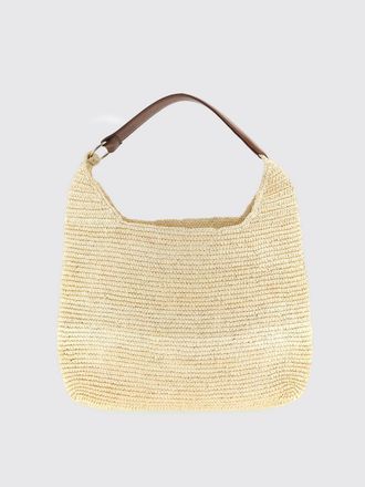 Maison Michel Sac Porté épaule MAISON MICHEL Femme couleur Marron