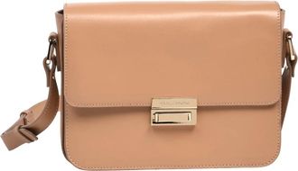 Baldinini Umh&auml;ngetasche aus Leder - - Bags - Damen - Beige - ONE SIZE