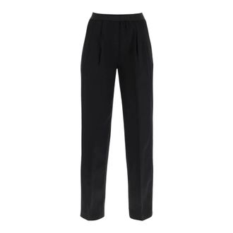 Loulou Studio Pantalone - - Trousers - Damen - Schwarzk - 4XS