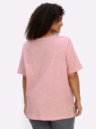 Sheego T-Shirt Halbarmshirt Kurzarm