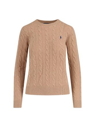 Polo Ralph Lauren Logo Braided Sweater