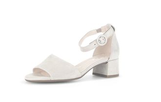 Gabor Damen Sandaletten, Frauen Sandalen,Moderate Mehrweite (G),Strandschuhe,Riemchensandalen,elegant,Sommerschuhe,Muschel (LDS),40.5 EU / 7 UK