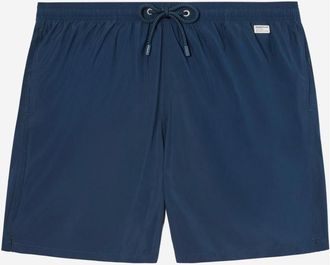 MC2 Saint Barth Homme, Maillots de bain, Bleu, Taille: M Nylon Swim Shorts with Logo