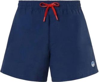 North Sails Homme, Maillots de bain, Bleu, Taille: L Basic Volley Boxer