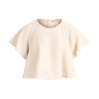 Max Mara Damen, Blusen & Hemden, Beige, SGr&ouml;&szlig;e