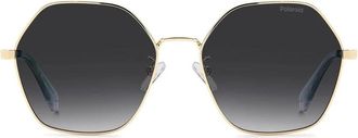 Polaroid Femme, Accessoires, Jaune, Taille: 56 MM PLD 4205/G/S/X Lunettes de soleil
