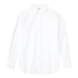 Closed Anliegende Bluse - - Blouses & Shirts - Damen - Wei&szlig; - M