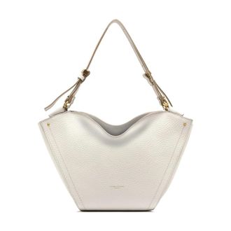 Gianni Chiarini Textured Schultertasche - - Bags - Damen - Beige - ONE SIZE