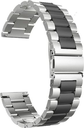 Generic 18/20/22/24 mm Release &Uuml;bliches Uhrenarmband Hochwertiges, massives Edelstahl-Metallarmband f&uuml;r Herren- und Damenuhren