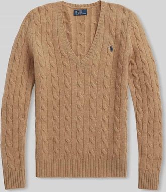 Polo Ralph Lauren Regular Fit Pullover aus Woll-Mix mit Kaschmir-Anteil