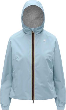 K-Way Femme, Vestes, Bleu, Taille: 46 FR Lil 2.0 Stretch Poly Jersey