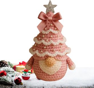 Generic Weihnachtszwerge - Handgewebtes Design, langlebiges weiches Material, bunte dekorative Figuren, leichtes und kompaktes Design, einfache Platzierung | 