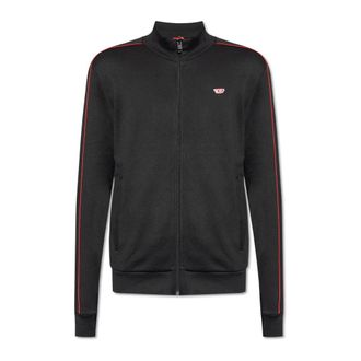 Diesel S-Lock-D Zip-Up Sweatshirt - - Sweatshirts & Hoodies - Herren - Schwarzk - M