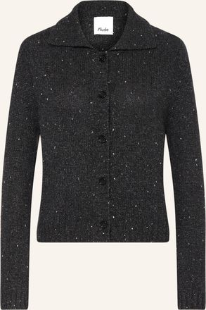 Allude Allude Strickjacke Mit Cashmere Und Glitzergarn grau