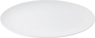 Holst Porzellan AI 135 B1 Porzellan Platte 35 x 24 cm oval Alina 2. Wahl Weiß 35 x 23,5 x 2,5 cm 3 Stück