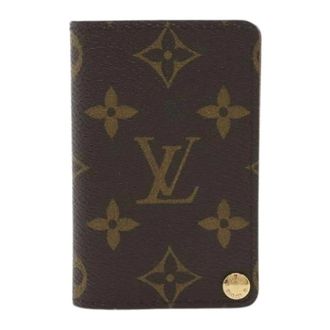 Louis Vuitton unisex, Pre-owned, Brun, Taille: ONE Size Porte-cartes Monogram Pre-owned