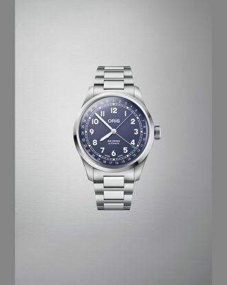 Oris Big Crown Pointer Date 40mm Edelstahl Blau Herrenuhr 01 754 7798 4068-07 8 20 06