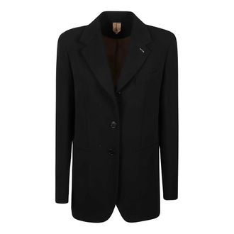 Max Mara Mxmlampada Blazer - Femme - Vestes - Noir - Taille: 38 FR