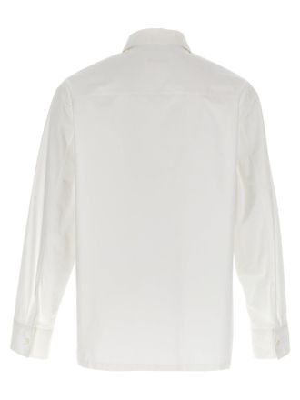 Jil Sander Mens White Cotton Blouse