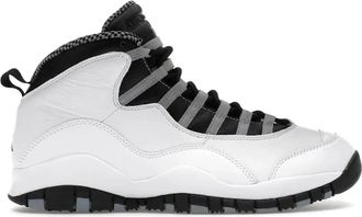 Nike Low-Top Sneaker - Jordan 10 Retro OG Steel - Gr. 48,5 (EU) - in Wei&szlig; - f&uuml;r Damen