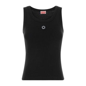 Kenzo Boke Flower 2.0 Besticktes Ripp-Tanktop - - Tops - Damen - Schwarzk - S