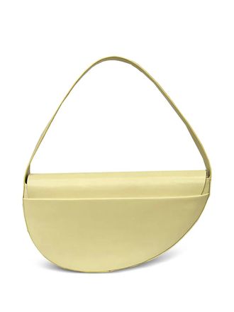 Low Classic sac porté épaule Flow en cuir à design demi-lune - Jaune