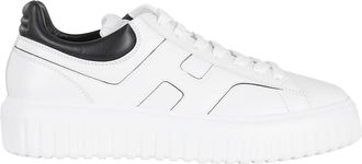 Hogan Homme, Chaussures, Blanc, Taille: 42 1/2 EU H-stripes Lace-Up