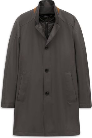 Bugatti Wasserabweisender Kurzmantel mit heraustrennbarer Blende, Regular Fit in