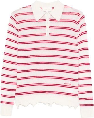 Shushu/Tong Shushu/Tong, Femme, Tops, Multicolore, Taille: 38 FR Pull Polo Ray&eacute;