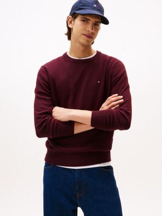 Tommy Hilfiger Rundhalspullover PIMA ORG CTN CASHMERE CREW NECK
