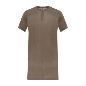 Rick Owens Rundhals-T-Shirt - - Tops - Herren - Grau - XL